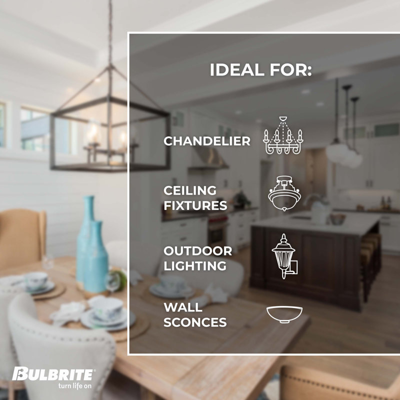 Bulbrite Industries 40 Watt Equivalent B11 E12/Candelabra Dimmable LED Bulb & Reviews | Wayfair